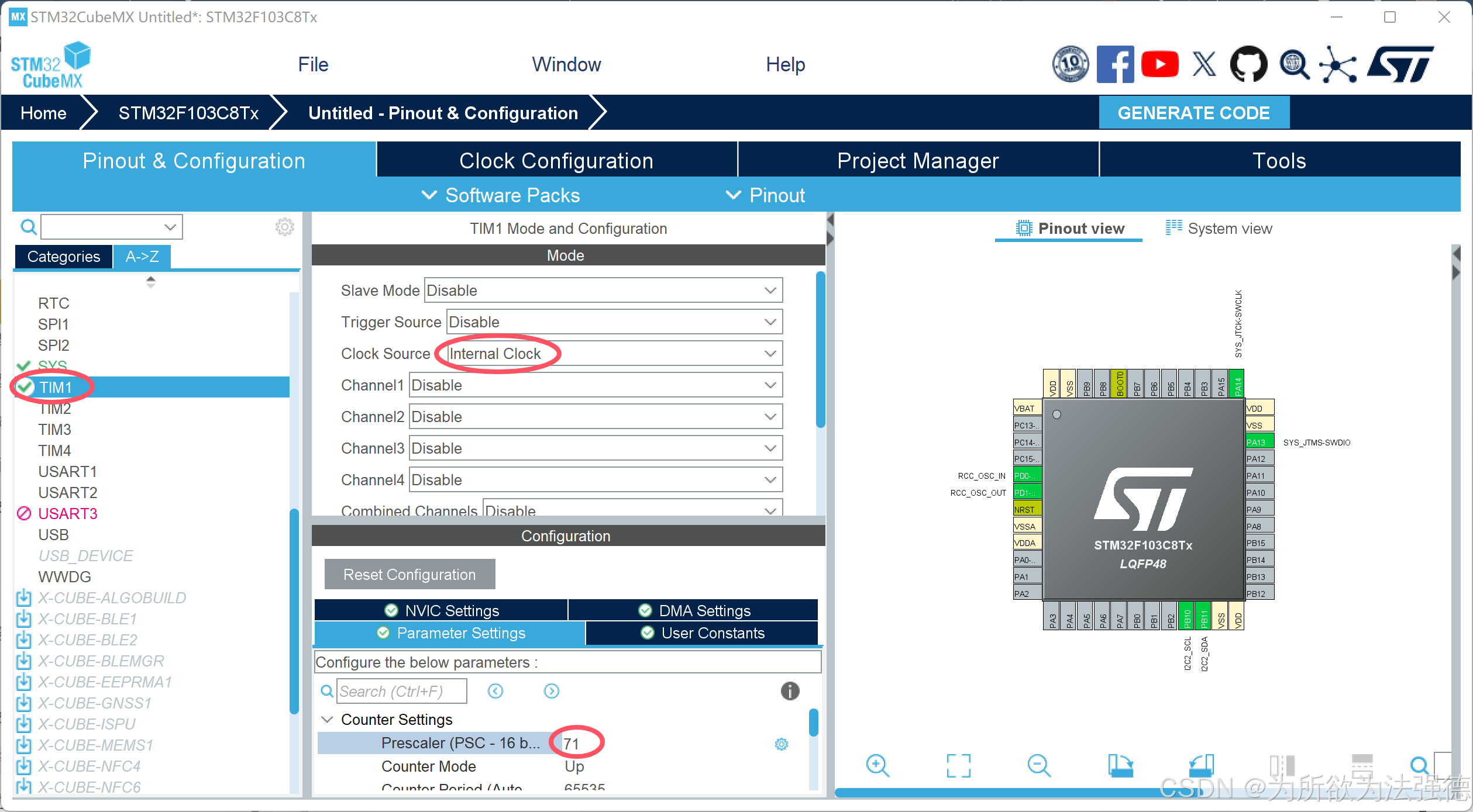 STM32F103基于SPI接口的OLED显示数据（U82G库)_stm32 u8g2 spi-CSDN博客