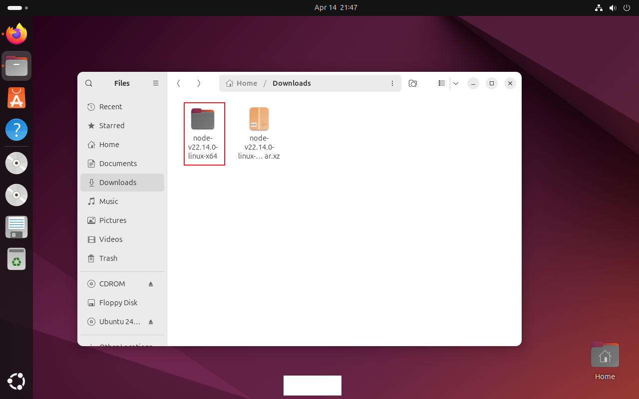前置——Ubuntu 安装 Node.js_ubuntu安装nodejs压缩包-CSDN博客