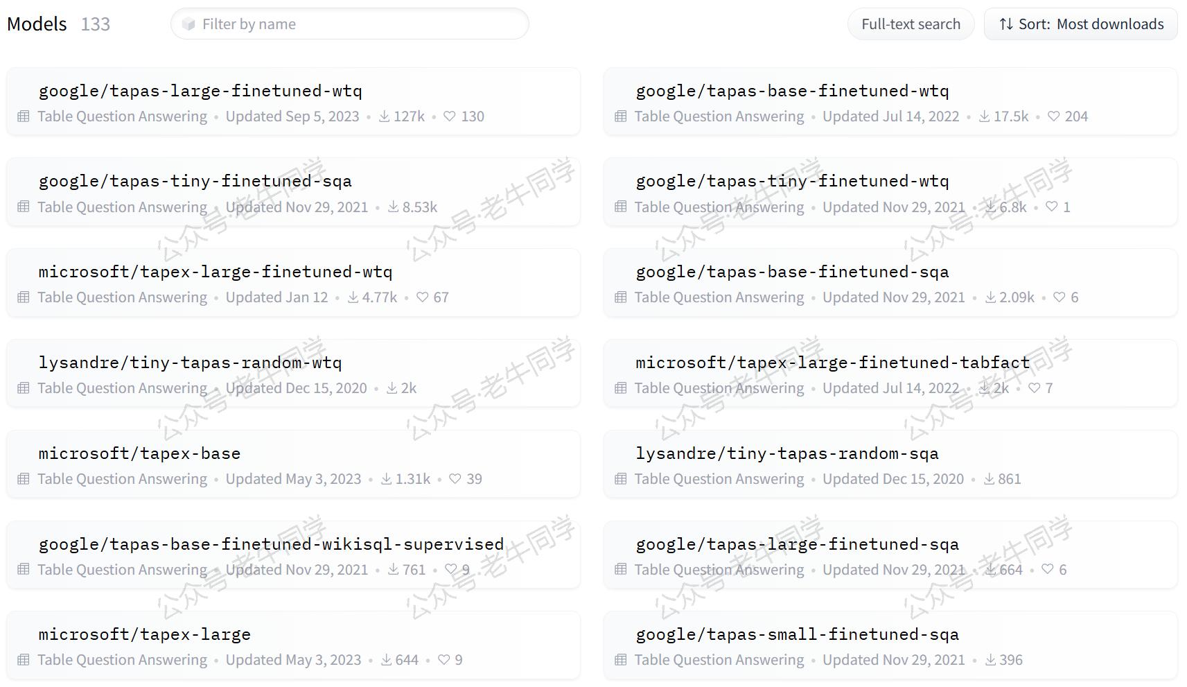 Transformers 框架 Pipeline 任务详解（五）：表格问答（table-question-answering）_table question answering-CSDN博客