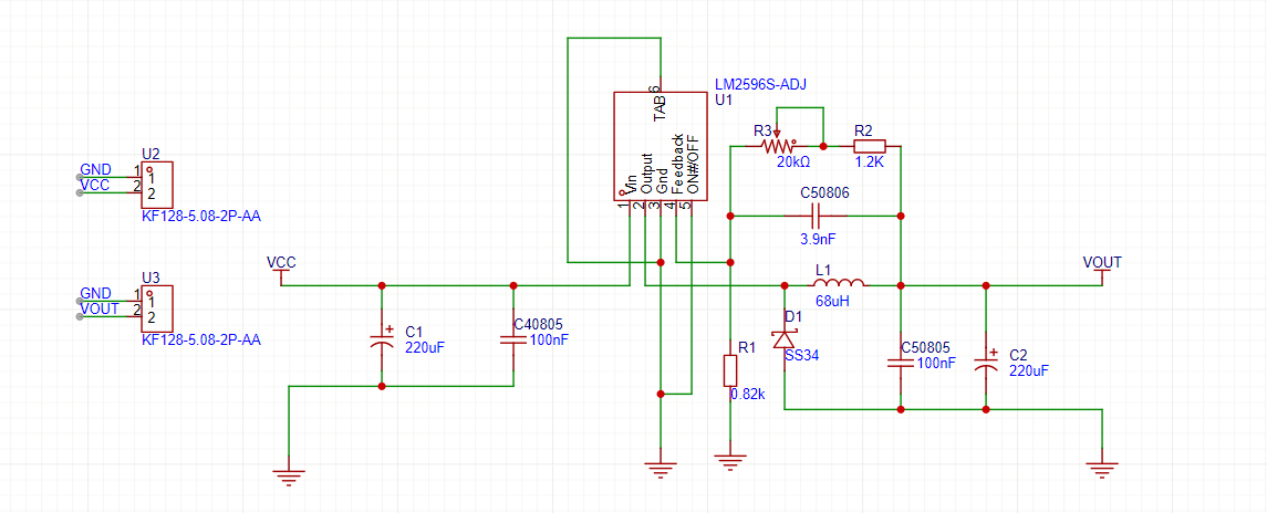 LM2596S-ADJ可调电压_lm2596s芯片参数-CSDN博客