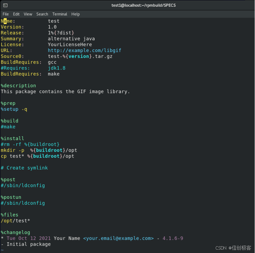 如何使用rpmbuild进行rpm打包_rpm-build-CSDN博客