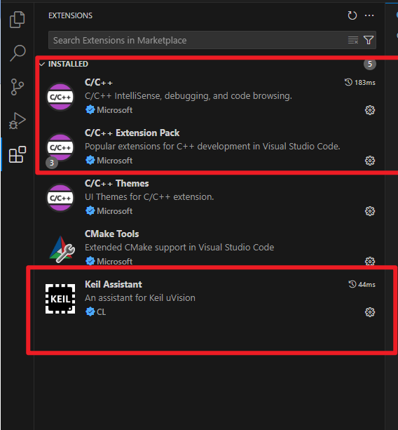 vscode打开keil工程红色波浪线解决方案-CSDN博客