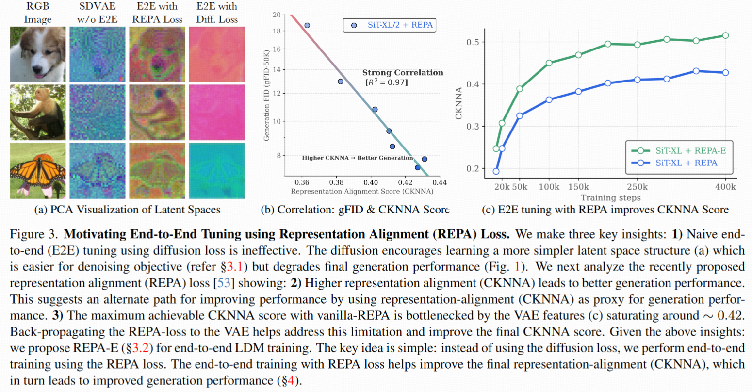 【论文阅读】REPA-E: Unlocking VAE for End-to-End Tuning with Latent Diffusion Transformers_repa loss ...