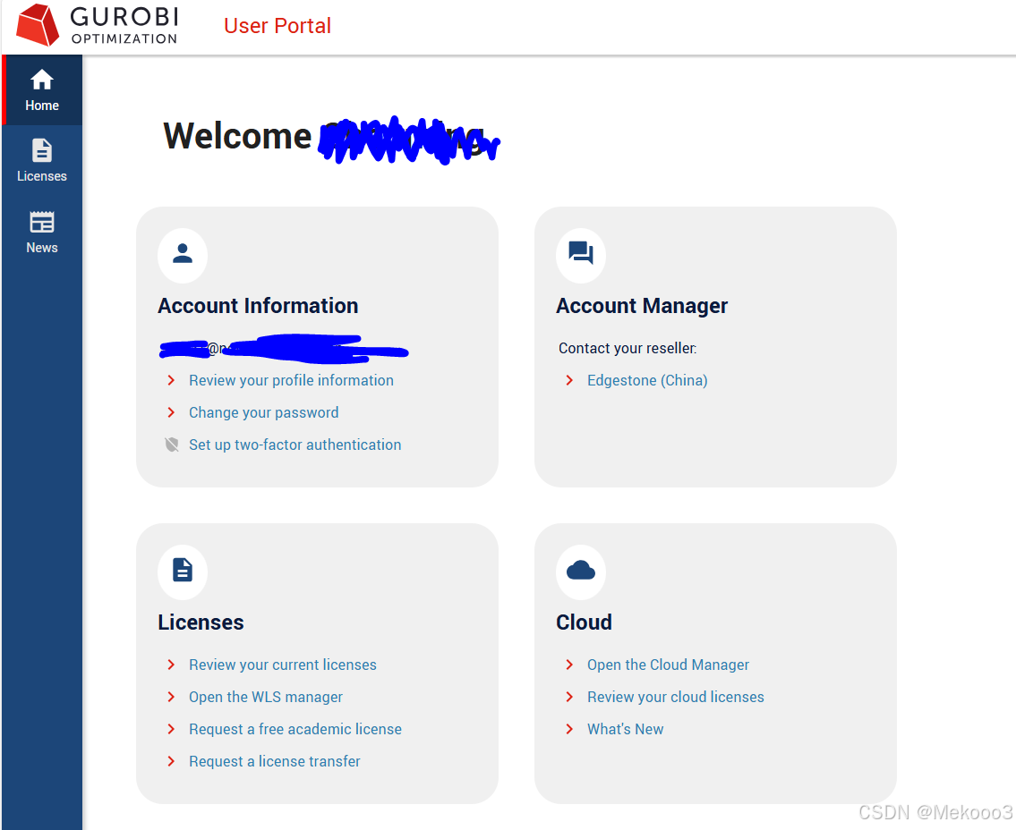 配置和使用Gurobi Optimizer(图文说明)_gurobi使用教程-CSDN博客
