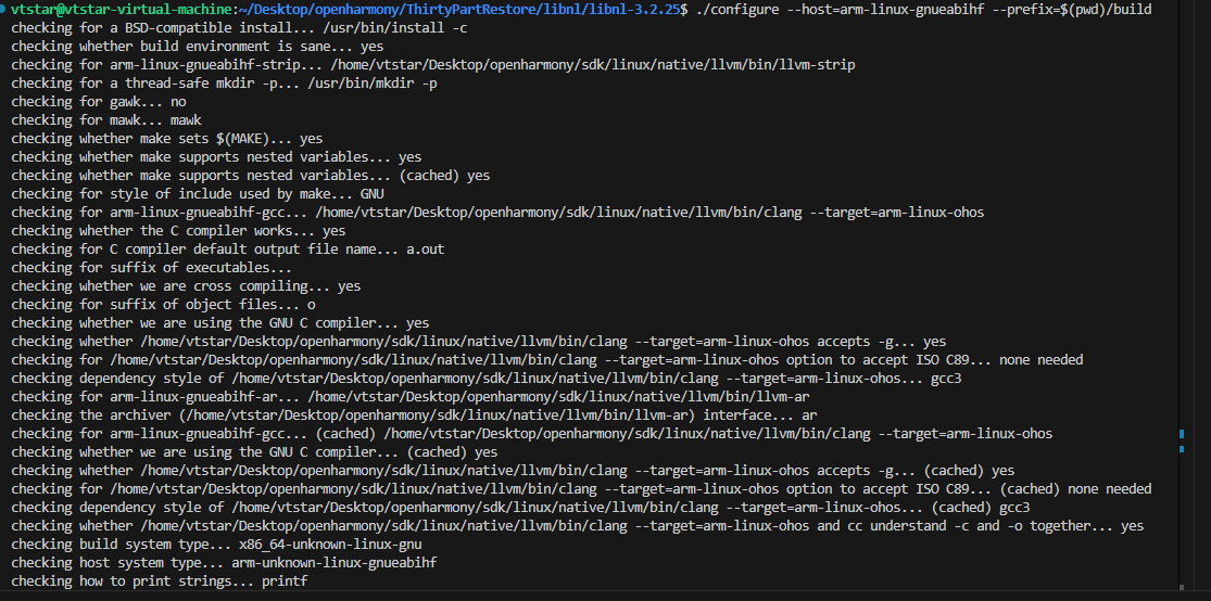 OpenHarmony 开源鸿蒙南向开发——linux下使用make交叉编译第三方库——libnl_嵌入式linux交叉编译libnl-CSDN博客