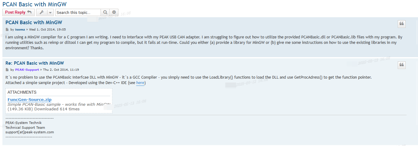 g++ (MinGW) 编译器如何调用PCANBasic.dll？/ DLL核心机制-CSDN博客