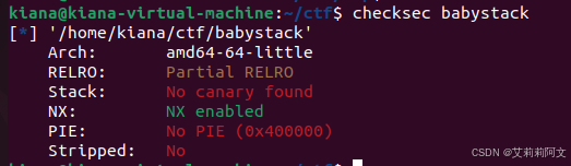 BUUCTF Pwn bjdctf_2020_babystack 题解_[bjdctf 2020]babystack2.0-CSDN博客