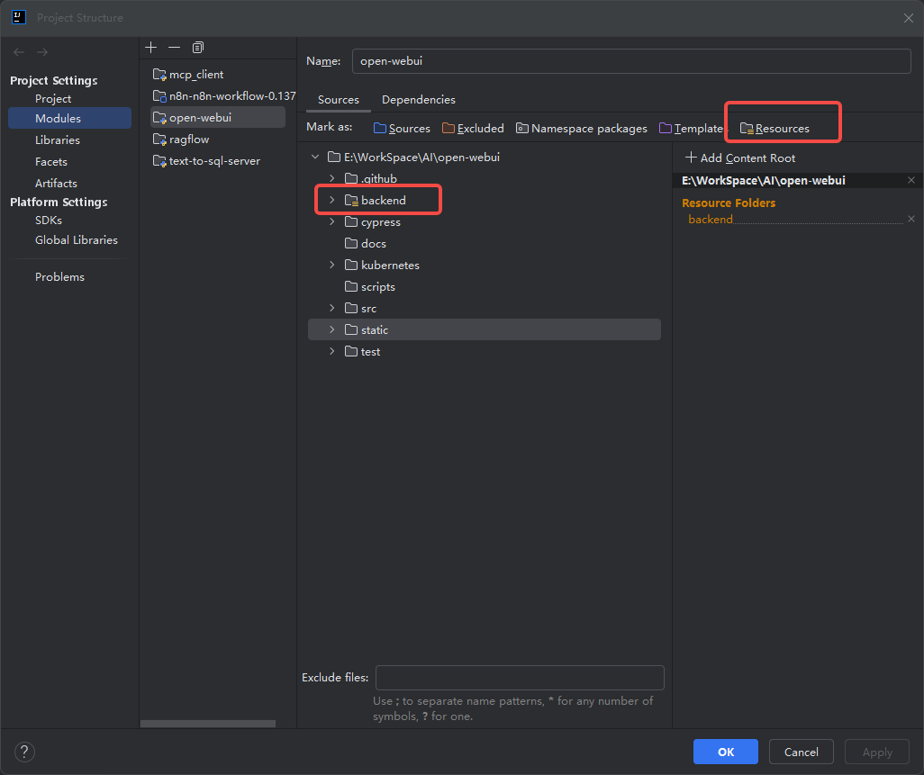 在Windows平台本地搭建Open-WebUI开发环境，并以IDEA DEBUG模式启动源码调试_openwebui mysql-CSDN博客
