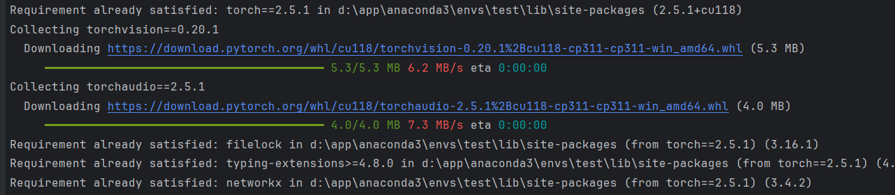 torch2.5.1gpu版本pip安装问题_torch 2.5.1-CSDN博客