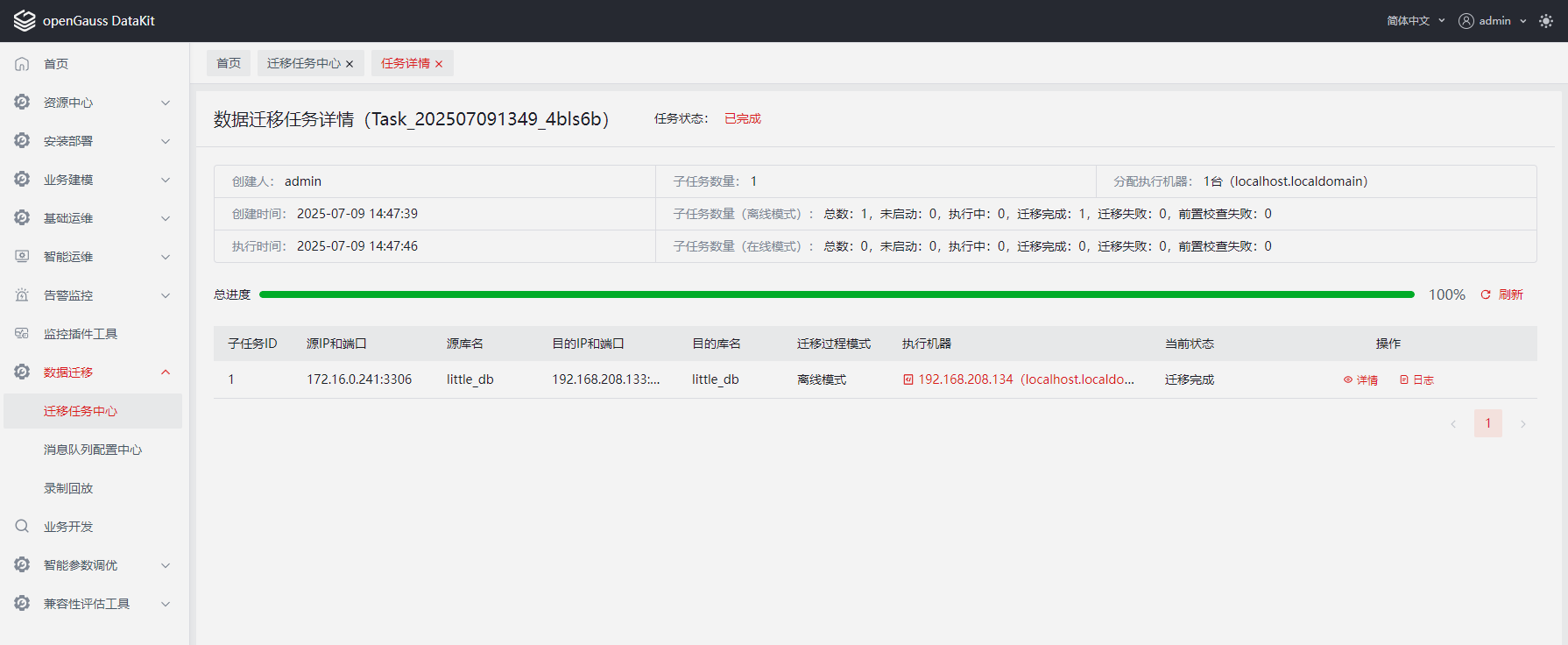 【原创】国产化适配-解决OpenGauss迁移工具portal报abnormally occurred in checking chameleon replica...并使用Datakit迁移 ...