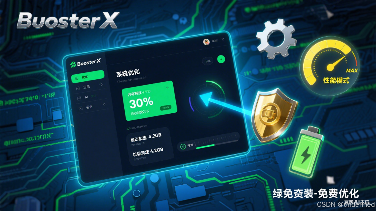 BoosterX：老毛子 Windows 优化工具，绿色免装，免费功能够用_boosterx密钥免费获取-CSDN博客