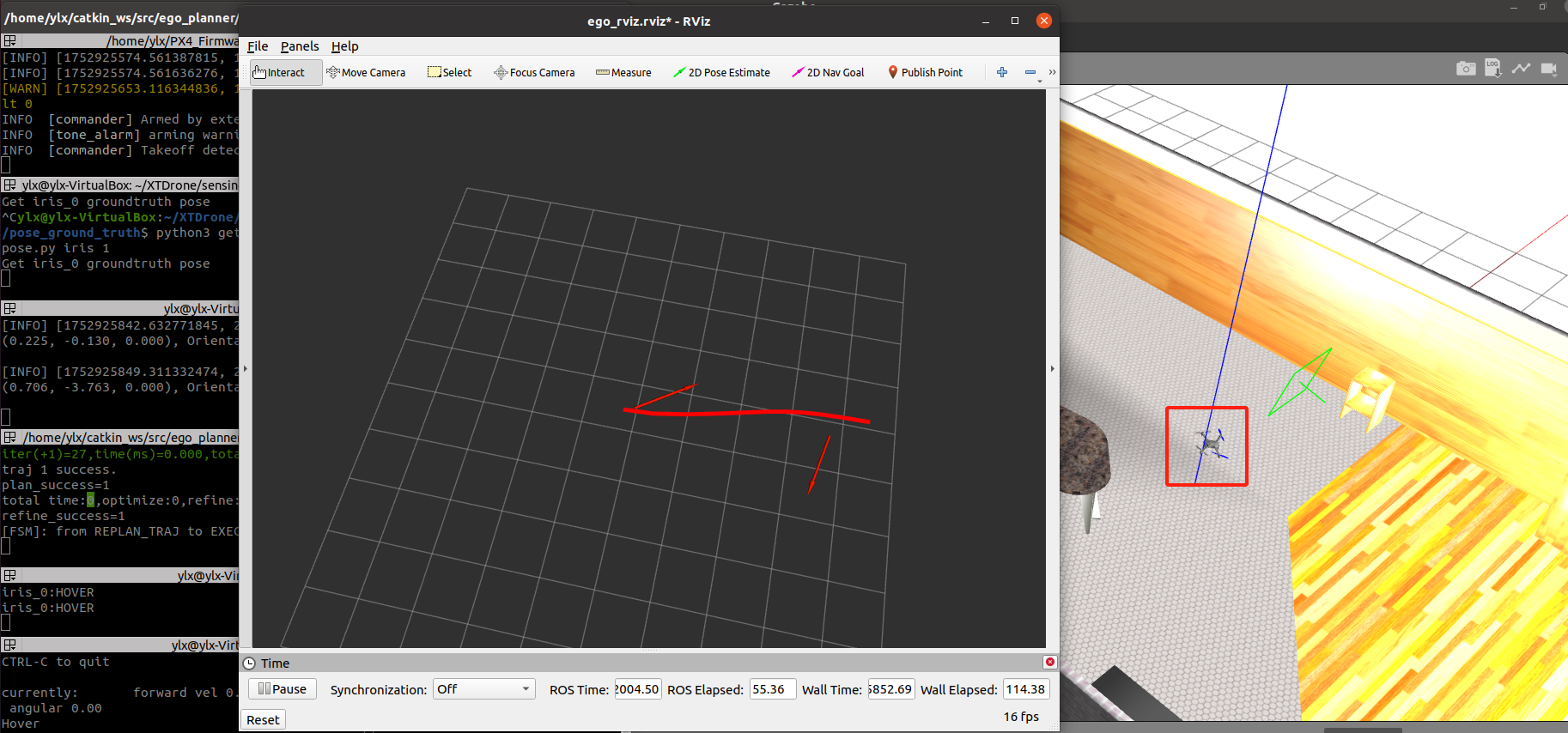 基于XTDrone的三维运动规划之ego_planner-学习笔记_egoplanner 2d-CSDN博客