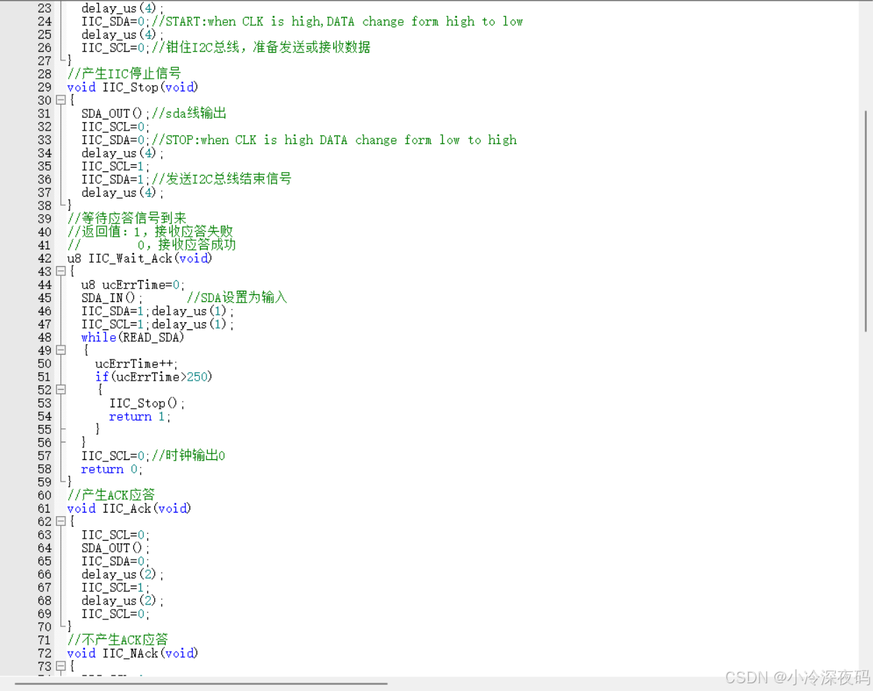 IIC 实验_利用 stm32f1 的普通 io 口模拟 iic 时序,来实现 24c02 的读写,并将结果显示在-CSDN博客