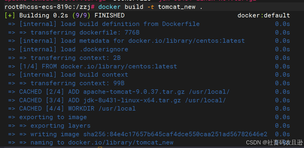 制作tomcat镜像，并访问默认首页_tomcat镜像制作-CSDN博客