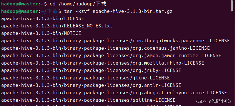 Ubuntn系统hive的安装与搭建_ubuntu安装hive-CSDN博客