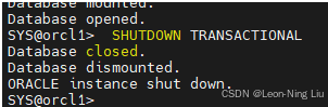 oracle 关闭数据库的四种操作的区别_oracle shutdown-CSDN博客