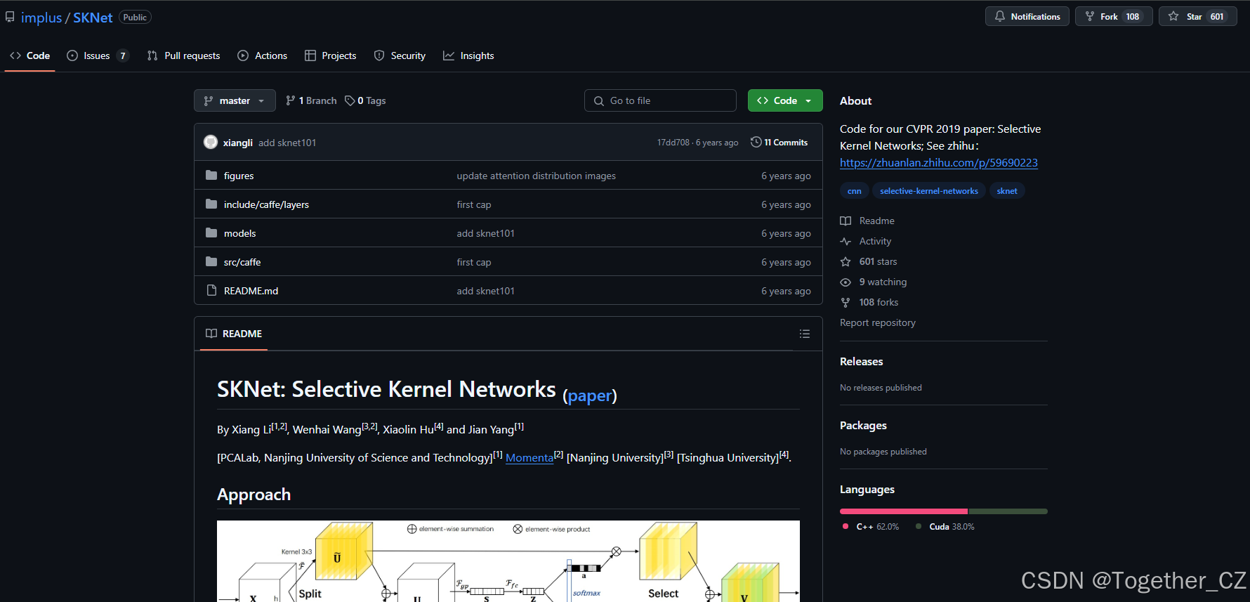 SKNet：Selective Kernel Networks——选择性核网络-CSDN博客