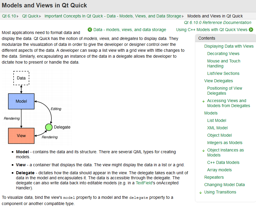 QML学习笔记（五十五）Model-View其一：初步了解-CSDN博客