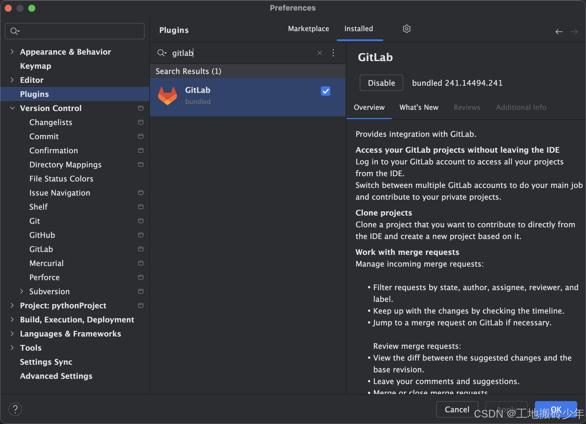 Pycharm提交git代码时跳过令牌使用账号密码进行认证的解决办法_pycharm如何不会使用令牌了连接gitlib-CSDN博客