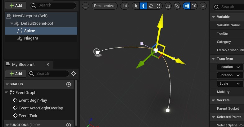 Unreal Niagara制作沿样条运动的粒子_ue 粒子系统沿spline移动-CSDN博客
