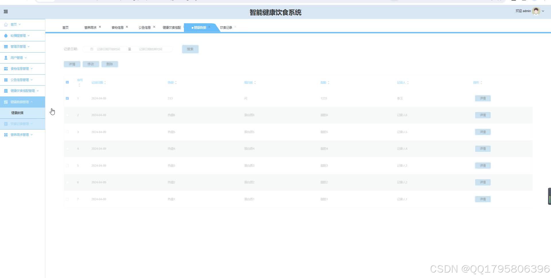 基于springboot的智能健康饮食系统javavue项目源码lw部署文档讲解等基于springboot饮食记录 Csdn博客
