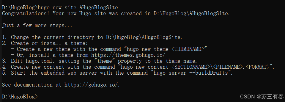 10分钟学会免费搭建个人博客（Hugo框架 + stack主题）-CSDN博客