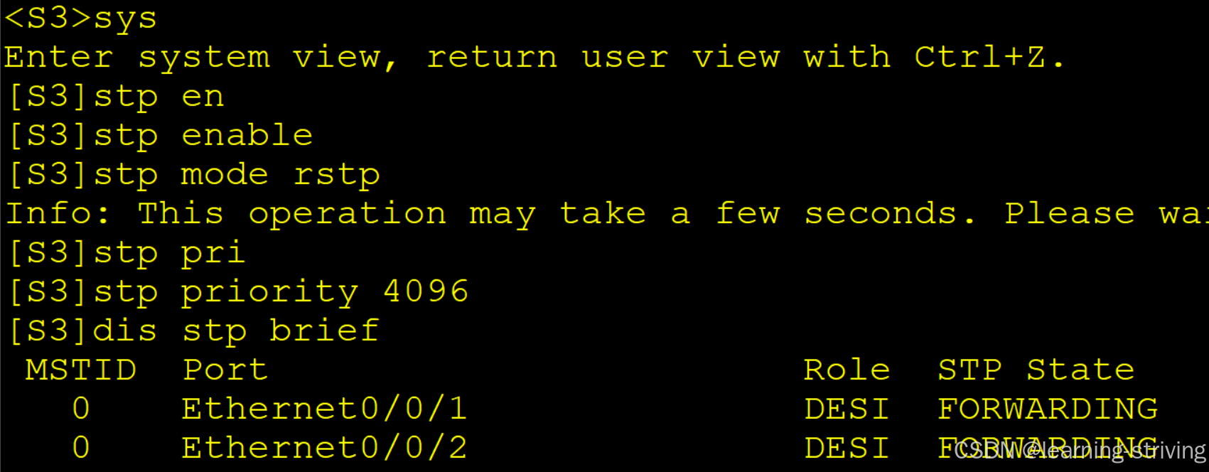 eNSP配置STP实验_ensp stp配置-CSDN博客