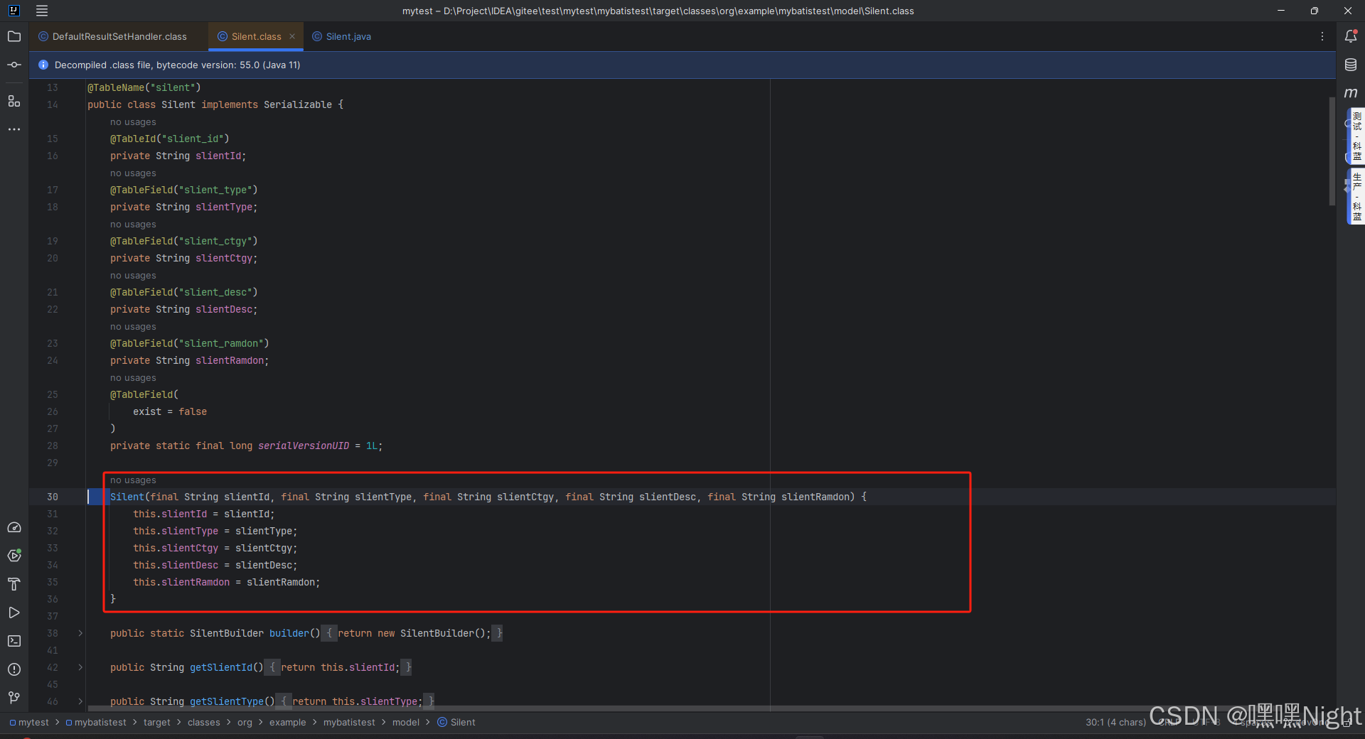 【使用builder注解mybatis导致结果集无法正确返回】mybatis和builder数组越界 Csdn博客