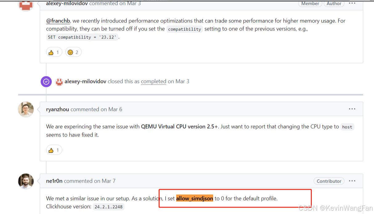 Clickhouse Code 173 Dbexception Couldn‘t Allocate 2001 Bytes When Parsing Json While Xx