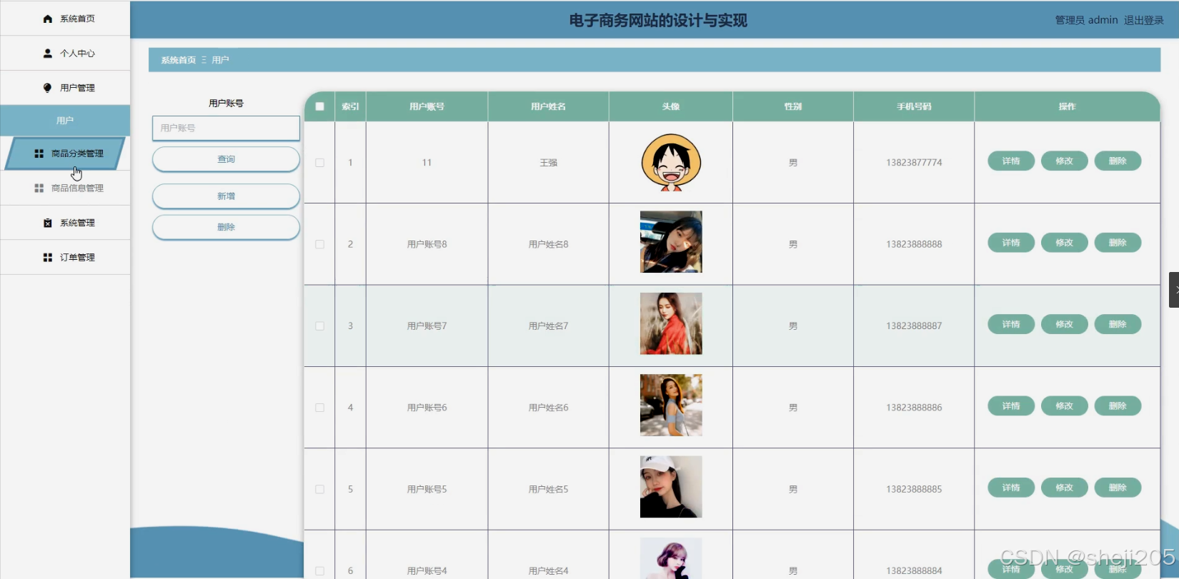 Pythonflask计算机毕业设计电子商务网站的设计与实现（程序开题论文） Csdn博客