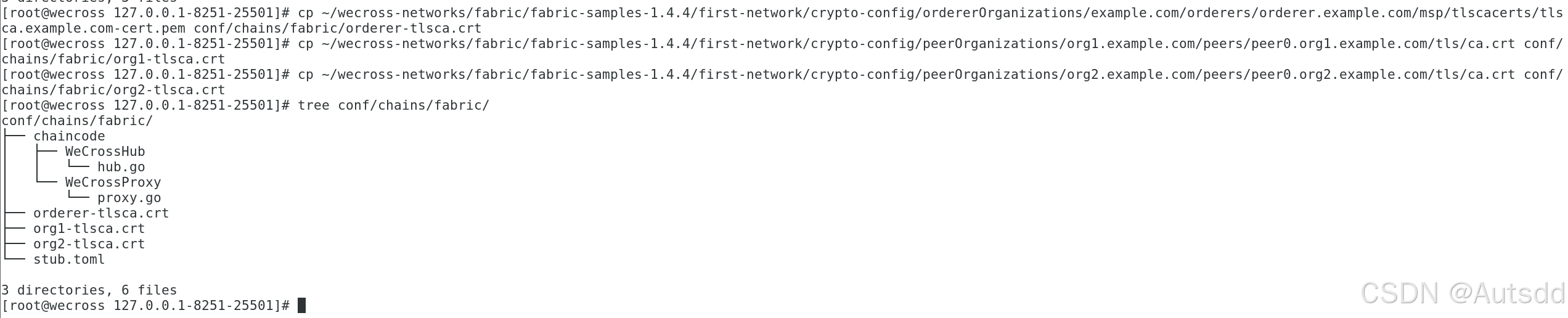 手动组网方式部署WeCross-CSDN博客