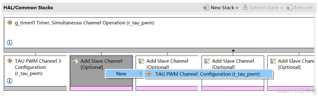 e2studio开发RA0E1(8)----定时器TAU配置多通道PWM_timer array unit-CSDN博客