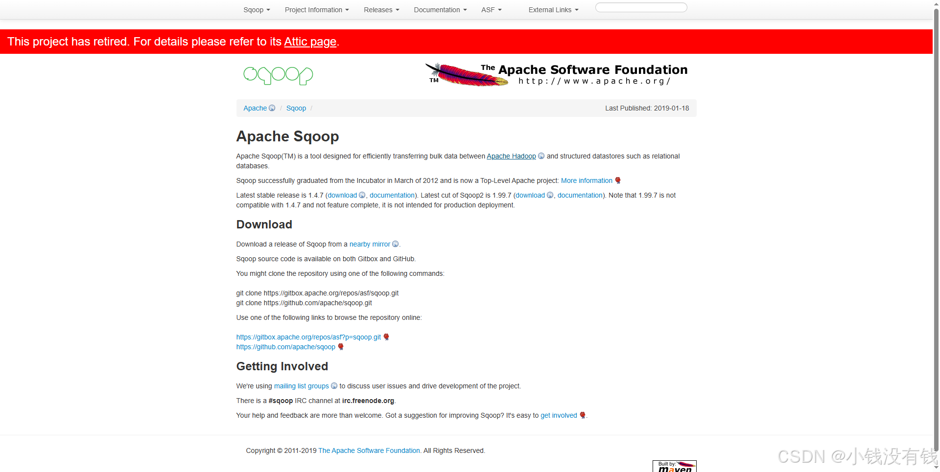 ETL数据采集之Sqoop的安装部署及操作_sqoop部署-CSDN博客