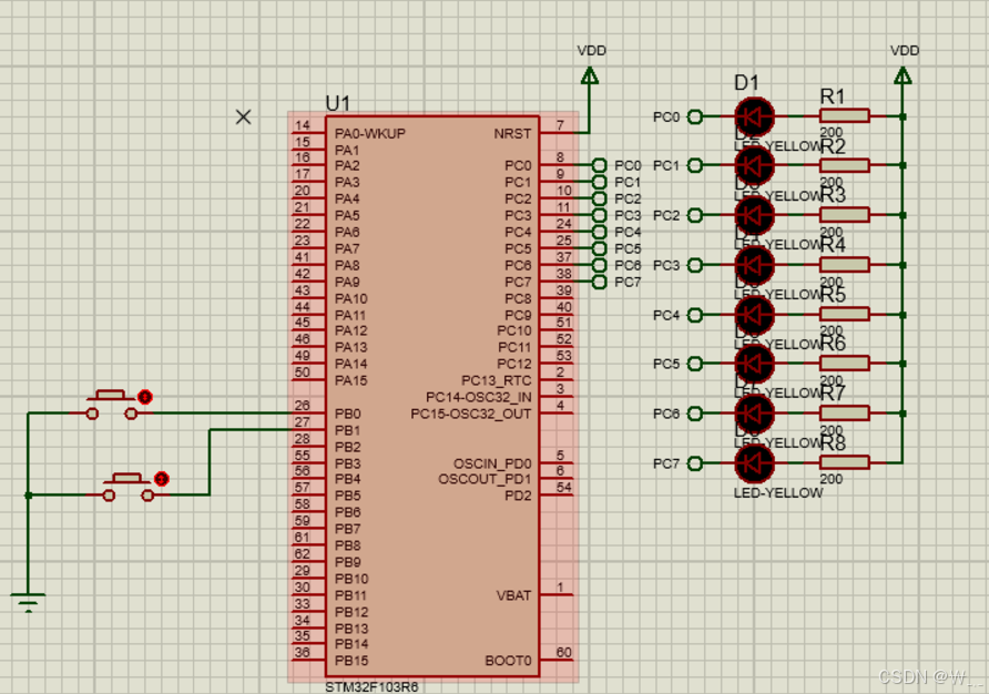 Stm32点灯基于hal库stm32f103 Hal库 Pdf Csdn博客