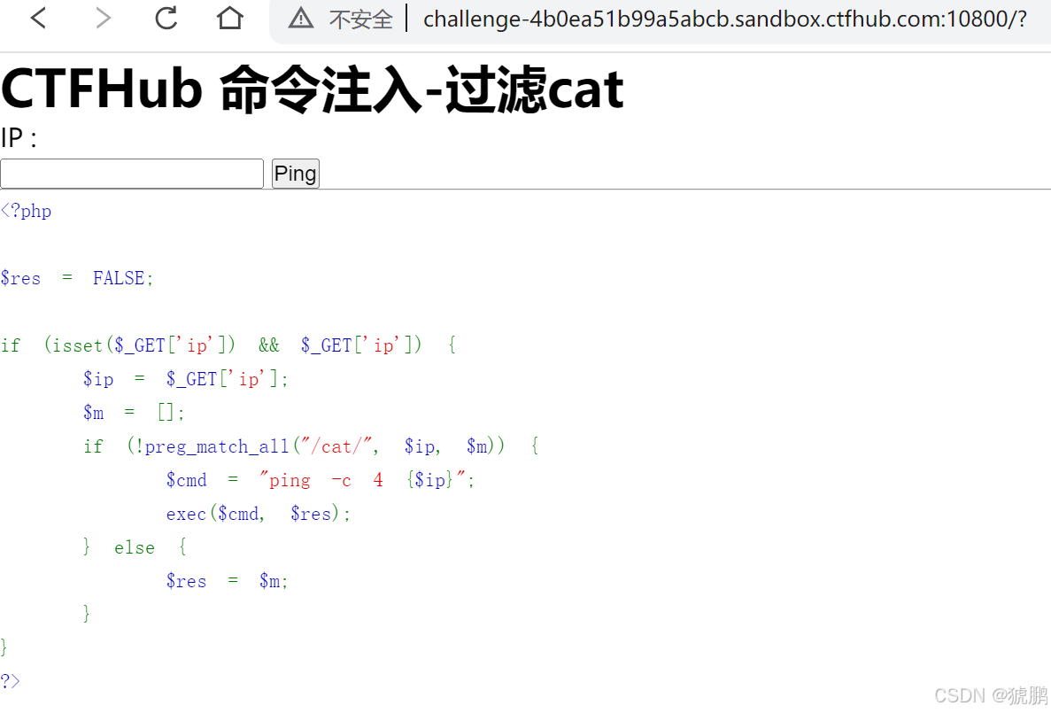 CTFhub-RCE_ctfhub rce-CSDN博客