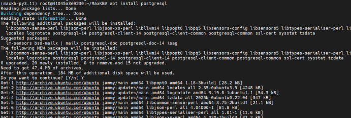 从头开始在docker中对MaxKB工程源码部署笔记_maxkb源码部署-CSDN博客
