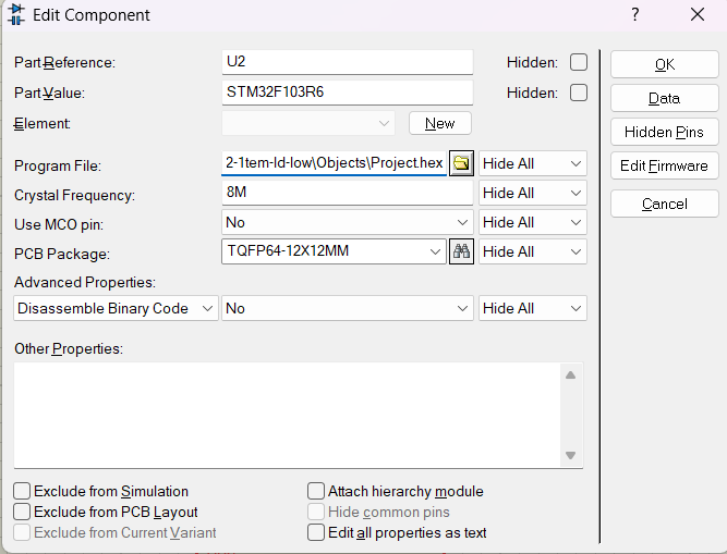 STM32F103R6的Keil和Protues仿真-点亮LED灯_使用proteus仿真stm32f103r6需要注意什么-CSDN博客