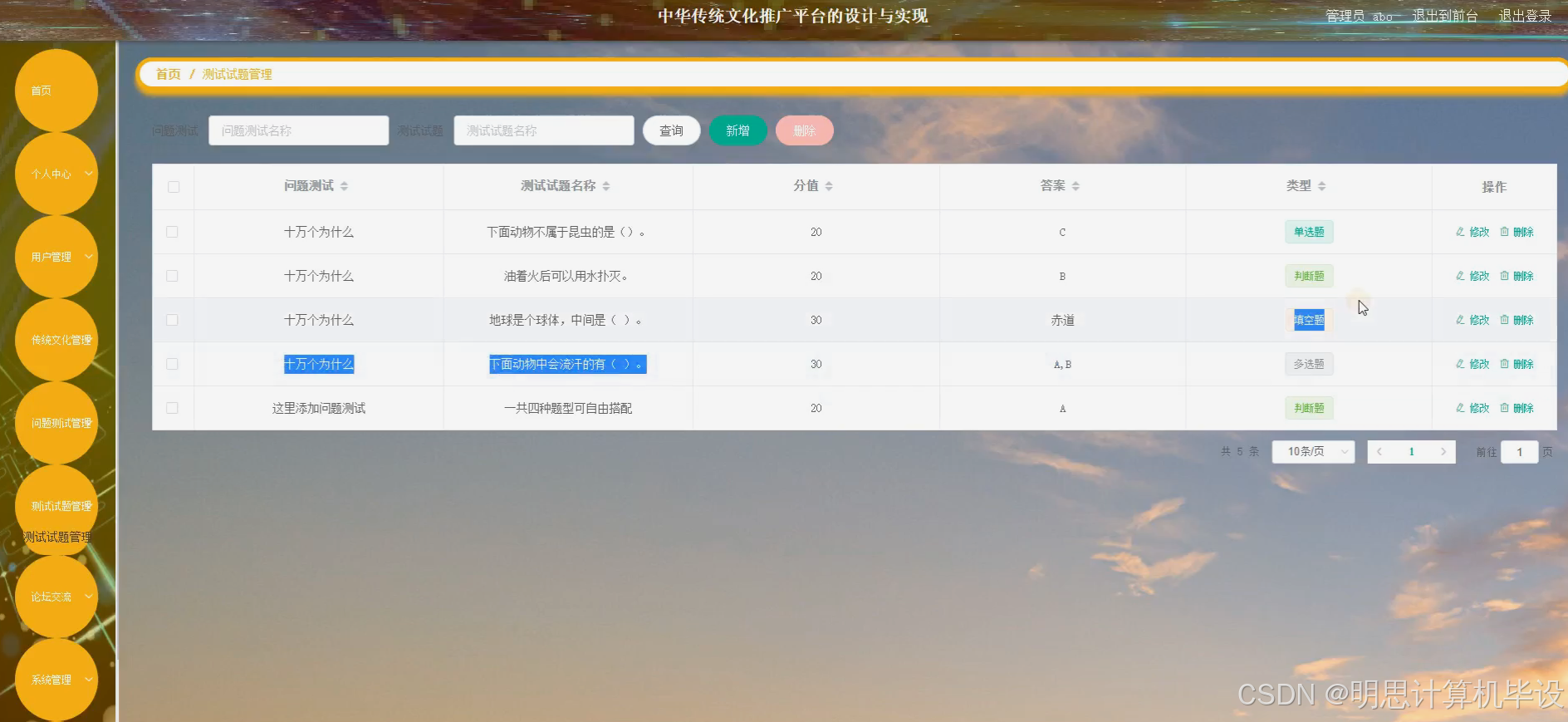 Springboot毕设 中华传统文化推广平台的设计与实现 程序论文中国古文化推广网设计与实现 Csdn博客