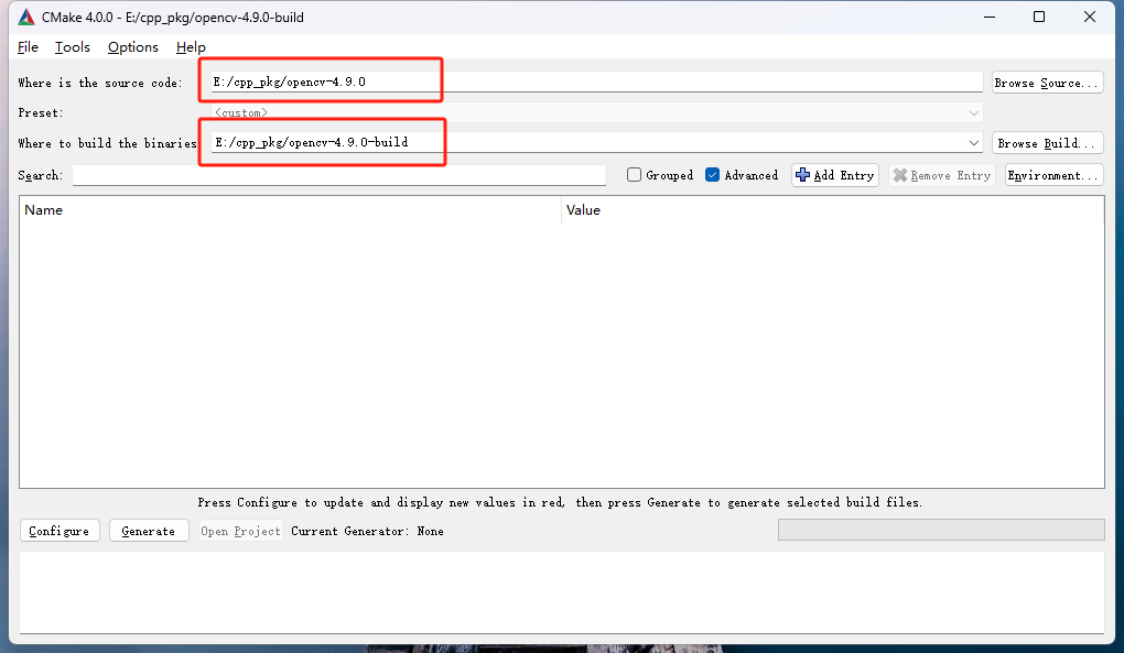 Win11中CMake+VS2022编译OpenCV+OpenCV_Contrib_win11 编译opencv-CSDN博客