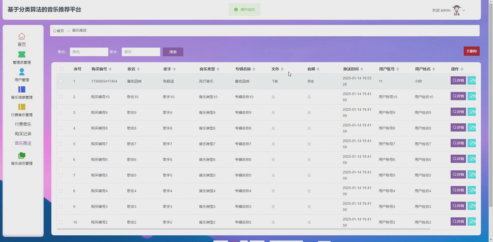 python+vue3基于协同过滤算法的音乐推荐系统93497604(源码+lw+讲解安装)-CSDN博客