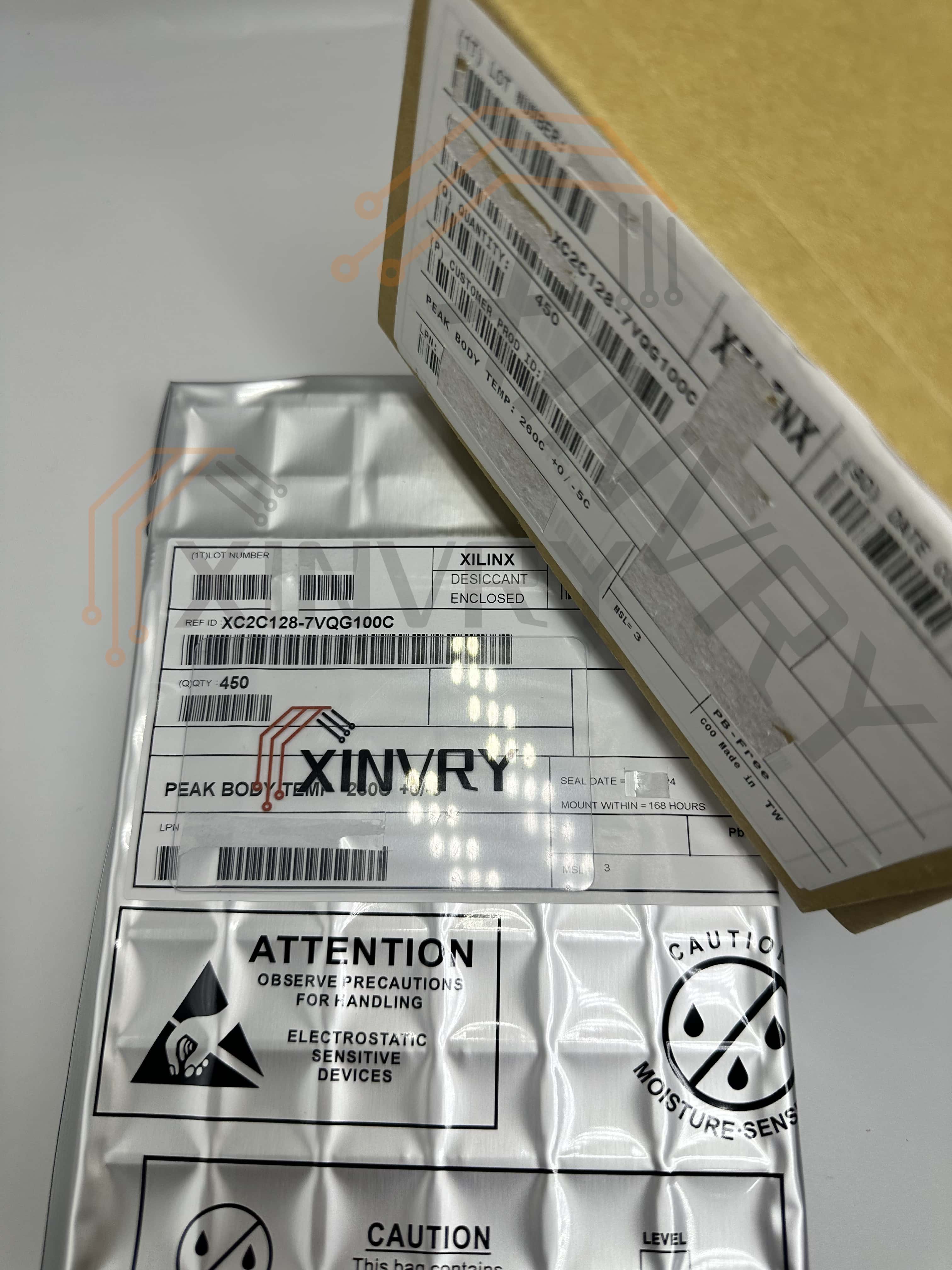 XC2C128-7VQG100C Xilinx AMD CoolRunner-II CPLD FPGA-CSDN博客