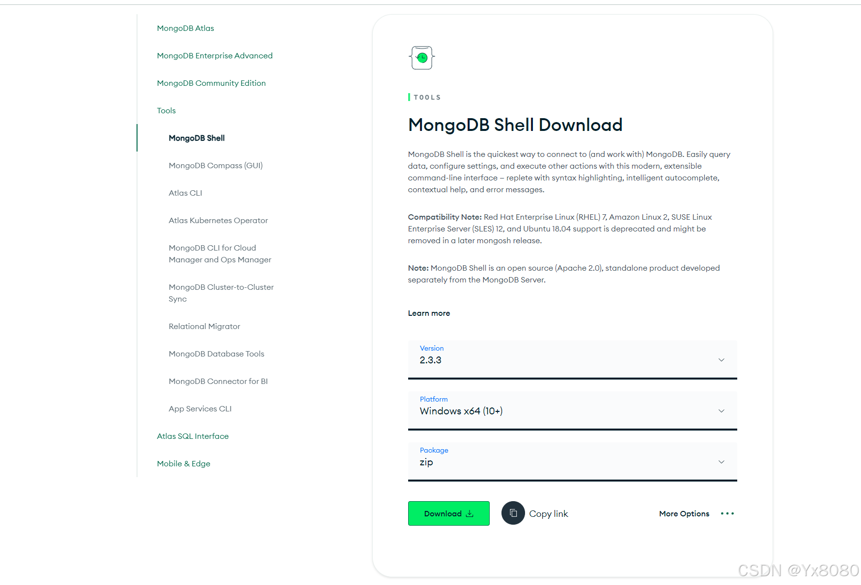 MongoDB 8.0.3安装教程_mongodb8安装-CSDN博客