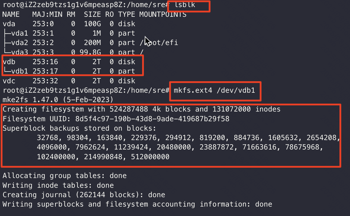 Linux 服务器通过 LVM 将多块硬盘合并挂载到同一目录！！！ 保姆级详解_linux多块硬盘挂载到同一目录-CSDN博客