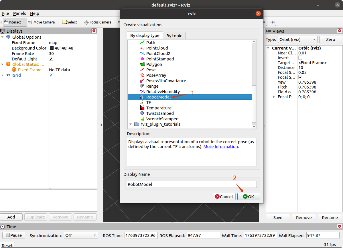 【ROS1】19-在Rviz中渲染URDF模型的基本流程-CSDN博客