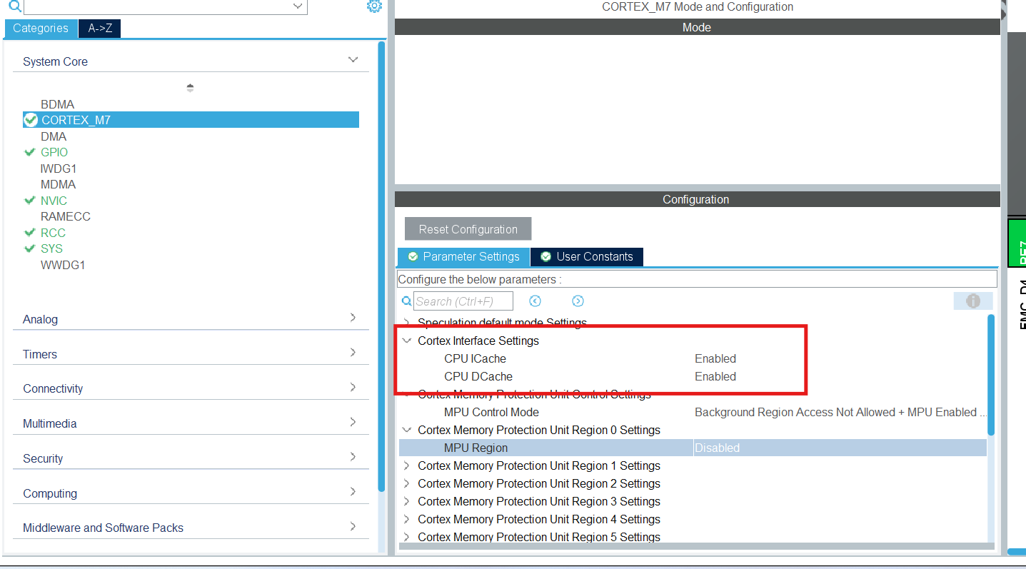 STM32H7-高速缓存Cache ——CUBEMX_stm32h750 cache怎样开启-CSDN博客