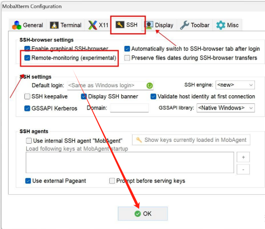 MobaXterm如何配置来监控服务器资源消耗(CPU、RAM、Network、disk等使用情况)_mobaxterm查看服务器运行状态-CSDN博客