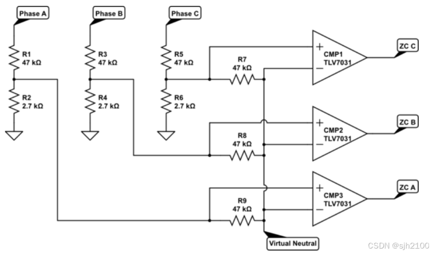 BLDC反电动势测量电路，BEMF接比较器的那种_bldc反电动势比较电路-CSDN博客