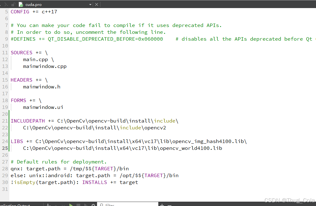 OPENCV4.10 CUDA12.6 QT5.15.2编译(MSVC)_opencv cuda12.6-CSDN博客