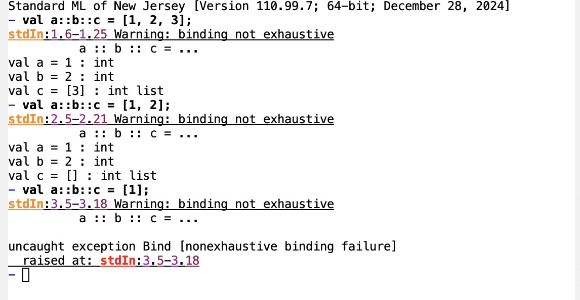 SML强大的pattern matching模式匹配功能-CSDN博客
