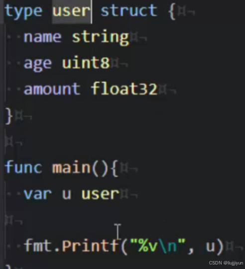 Golang struct结构体_golang var 声明 struct-CSDN博客